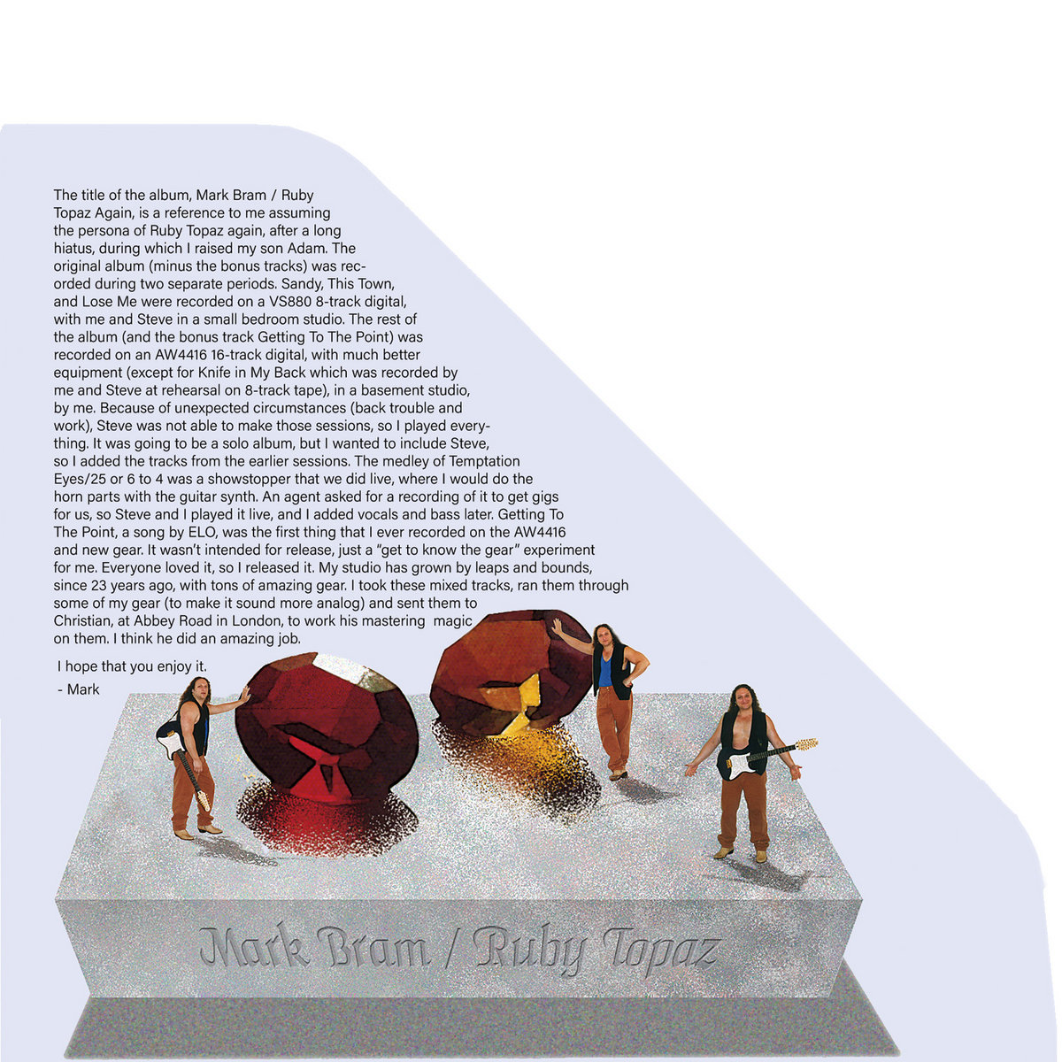 Mark Bram / Ruby Topaz Again 23rd Anniversary Remaster | Ruby Topaz