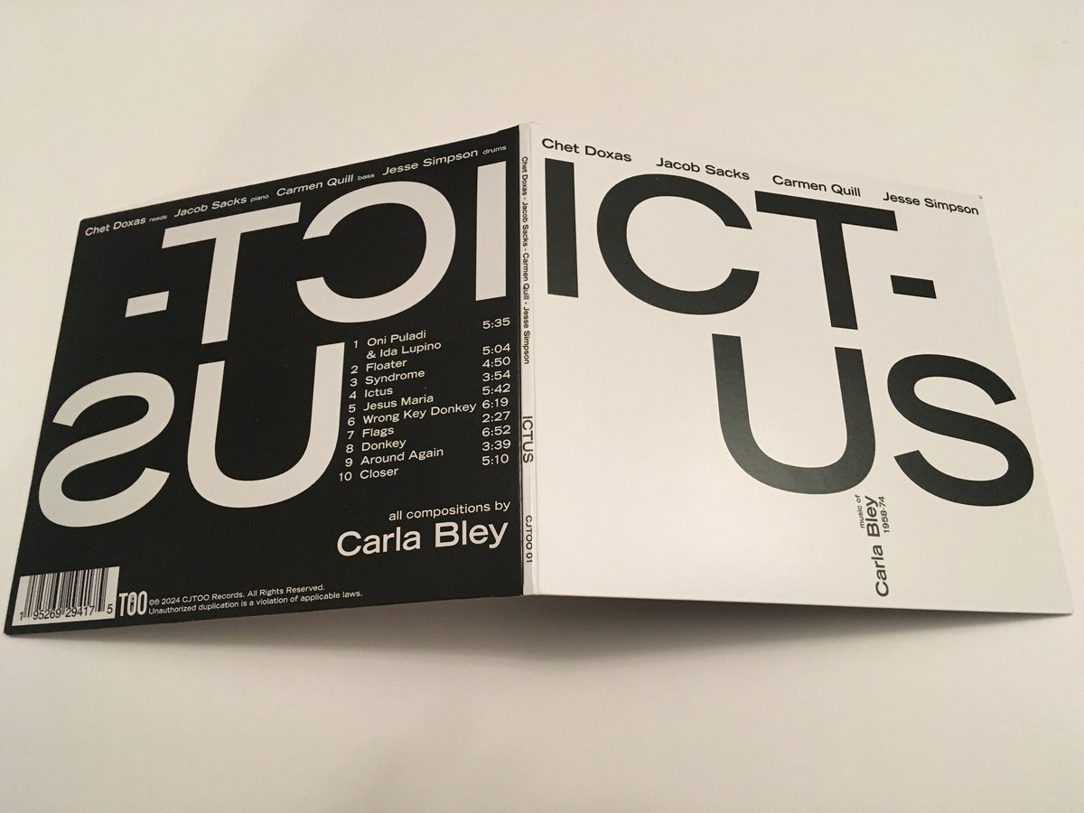 ICTUS - The music of Carla Bley, 1958-74 | ICTUS