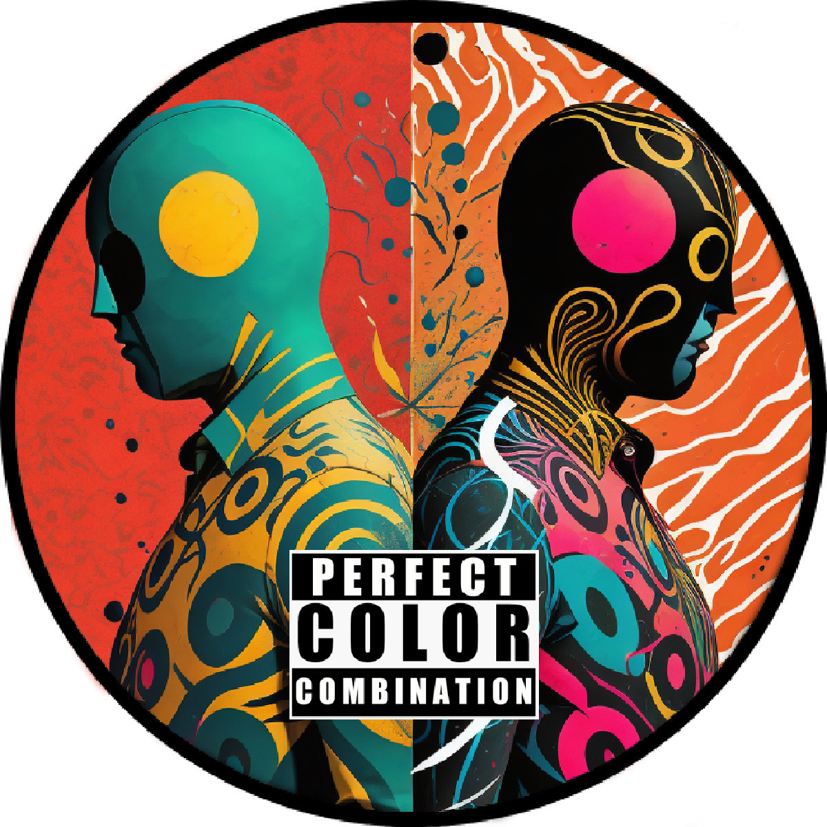 The Perfect Color Combination Button | The Perfect Color Combination