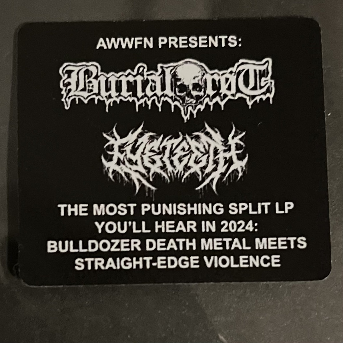Split LP | Burial Rot / Eyeteeth | AWWFN