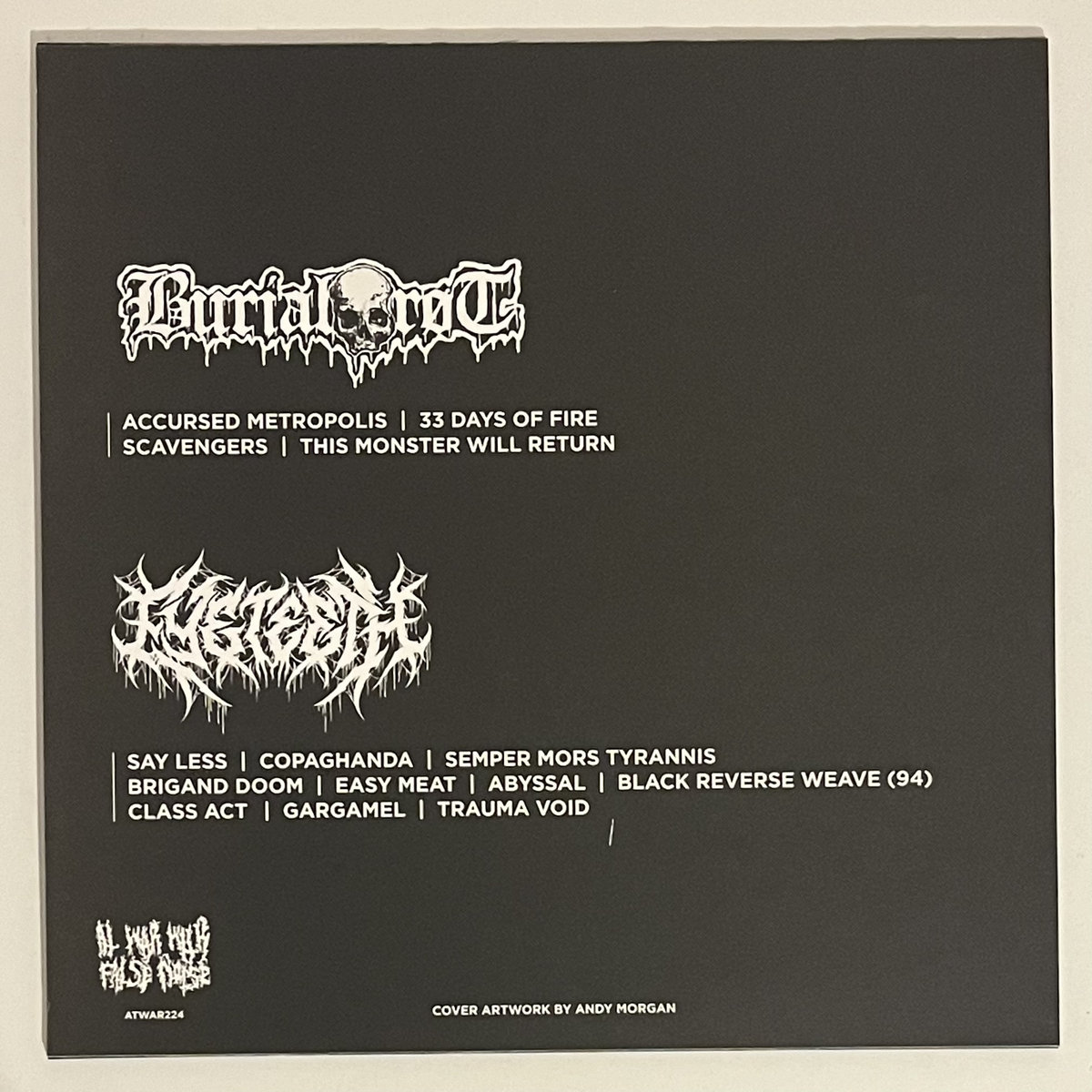 Split LP | Burial Rot / Eyeteeth | AWWFN