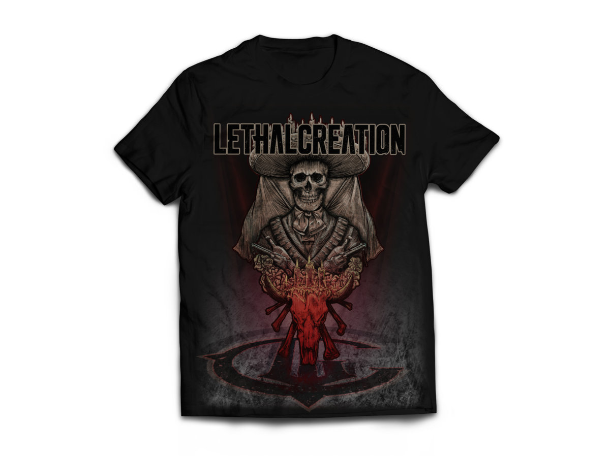 Charro anniversary T-shirt "DIEZ AÑOS TOUR" | LETHAL CREATION
