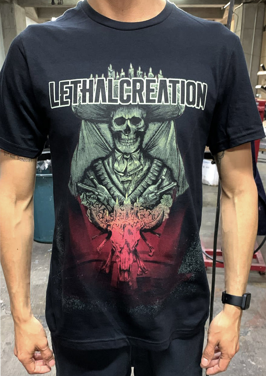 Charro anniversary T-shirt "DIEZ AÑOS TOUR" | LETHAL CREATION
