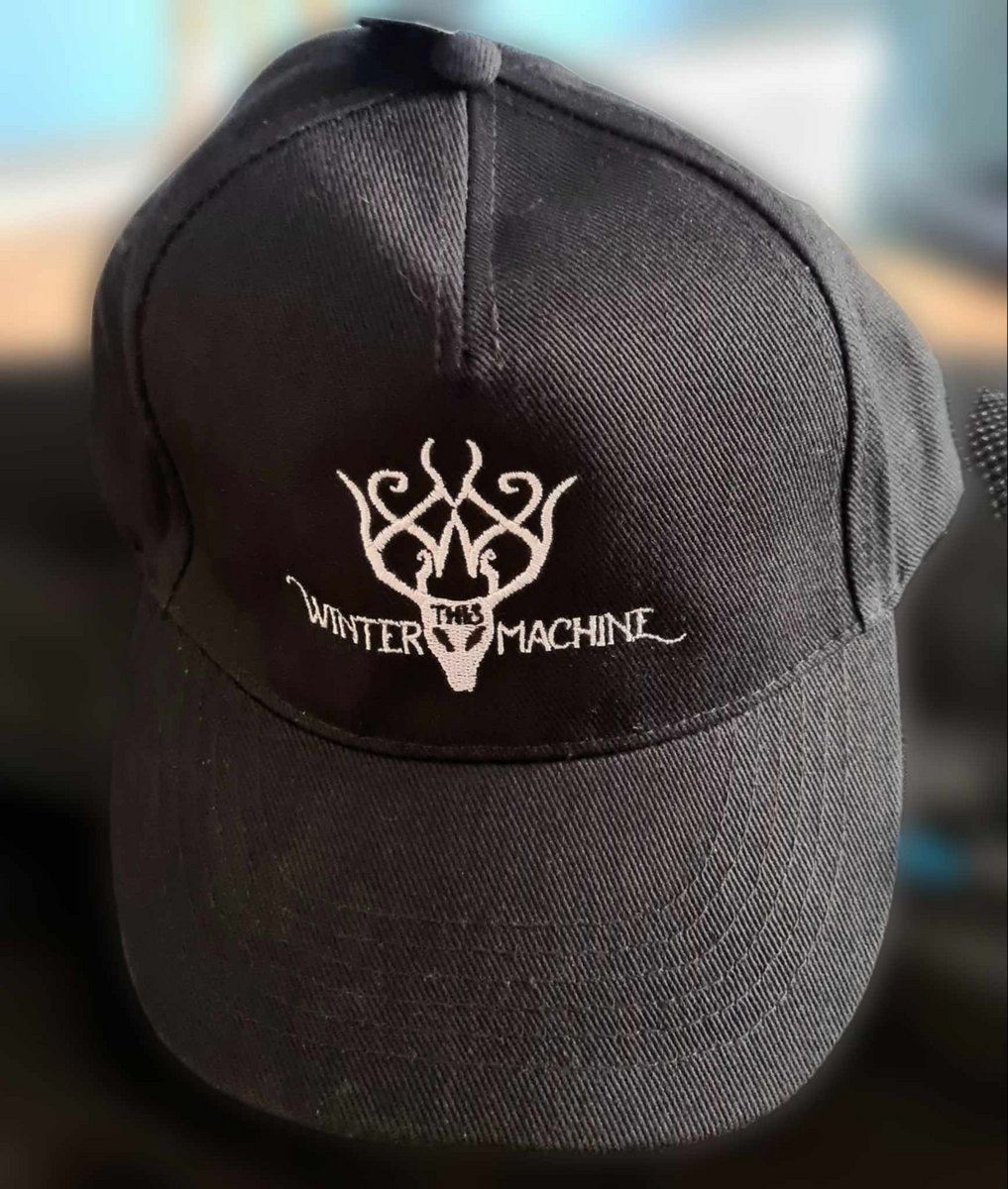 Black Baseball cap with stag logo | This Winter Machine