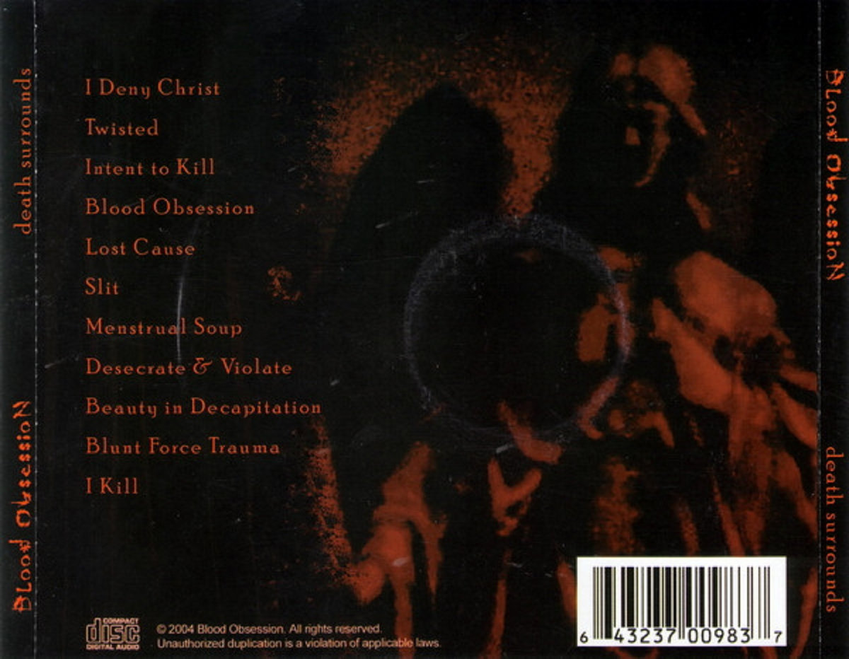 Death Surrounds (2004) | Blood Obsession | JHP Media