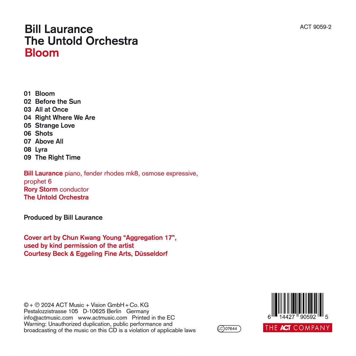 Bloom | Bill Laurance | ACT Music
