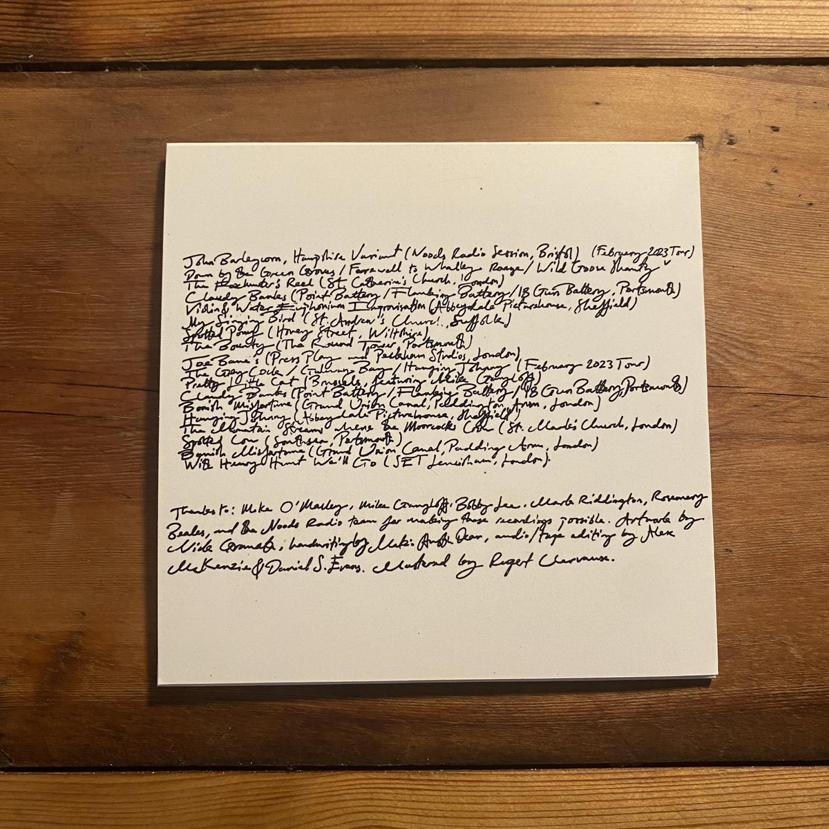 Offcuts and Oddities Vol. 2 | Shovel Dance Collective