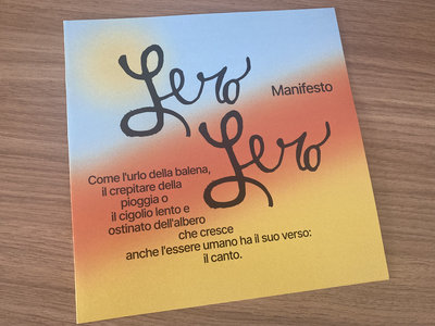 Manifesto Lero Lero | Lero Lero