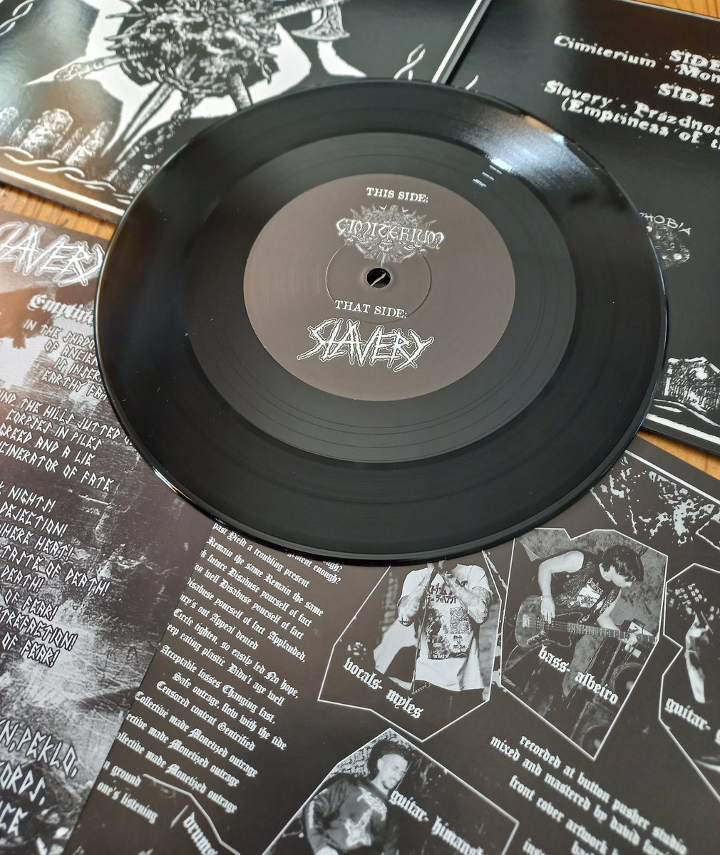 Cimiterium / Slavery split 7"EP | phobiarecords
