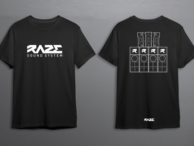 Raze Sound System Tee - Black | Raze Sound System