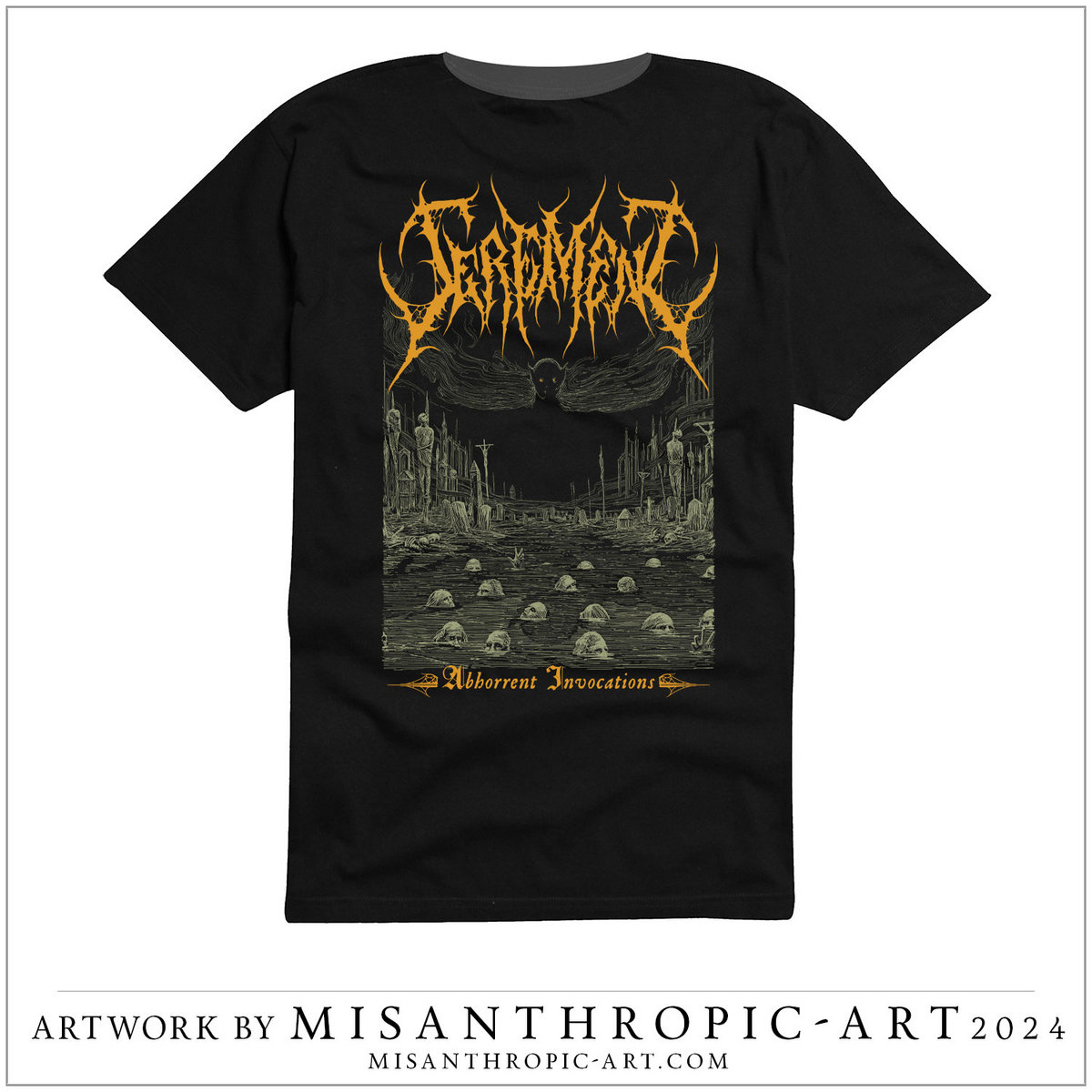 "Abhorrent Invocations" T-shirt | Serement