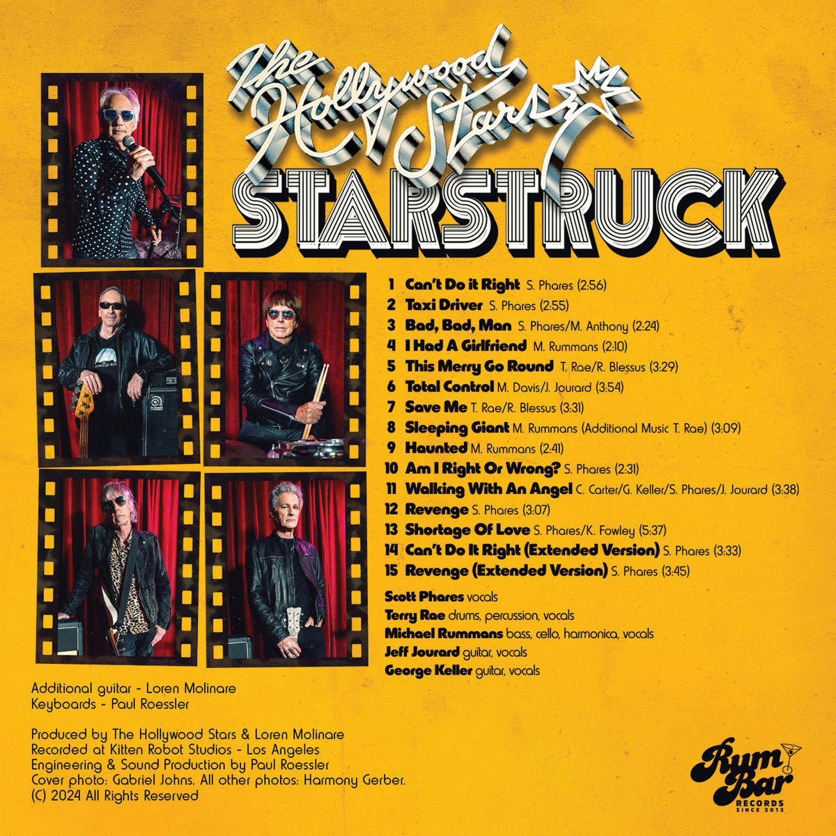 Starstruck | The Hollywood Stars | Rum Bar Records