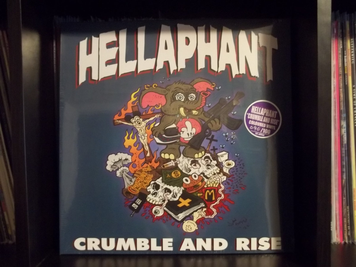 Hellaphant Crumble And Rise | Hellaphant | Faster And Louder Records