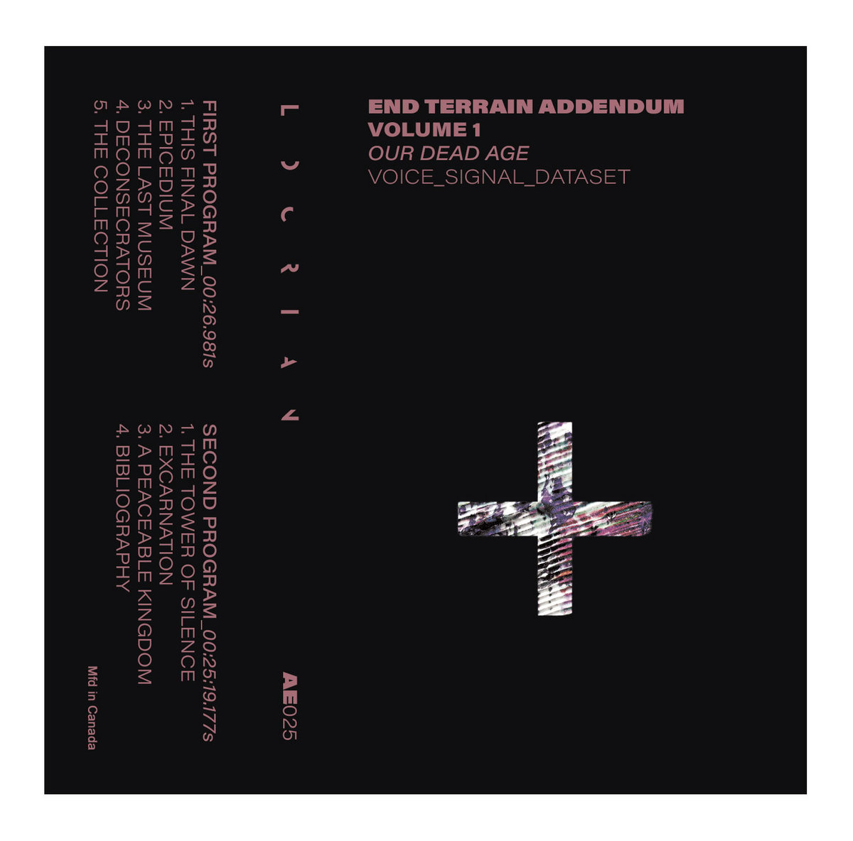 LOCRIAN: END TERRAIN ADDENDUM VOL. 1 LOCRIAN: END TERRAIN ADDENDUM VOL. 1