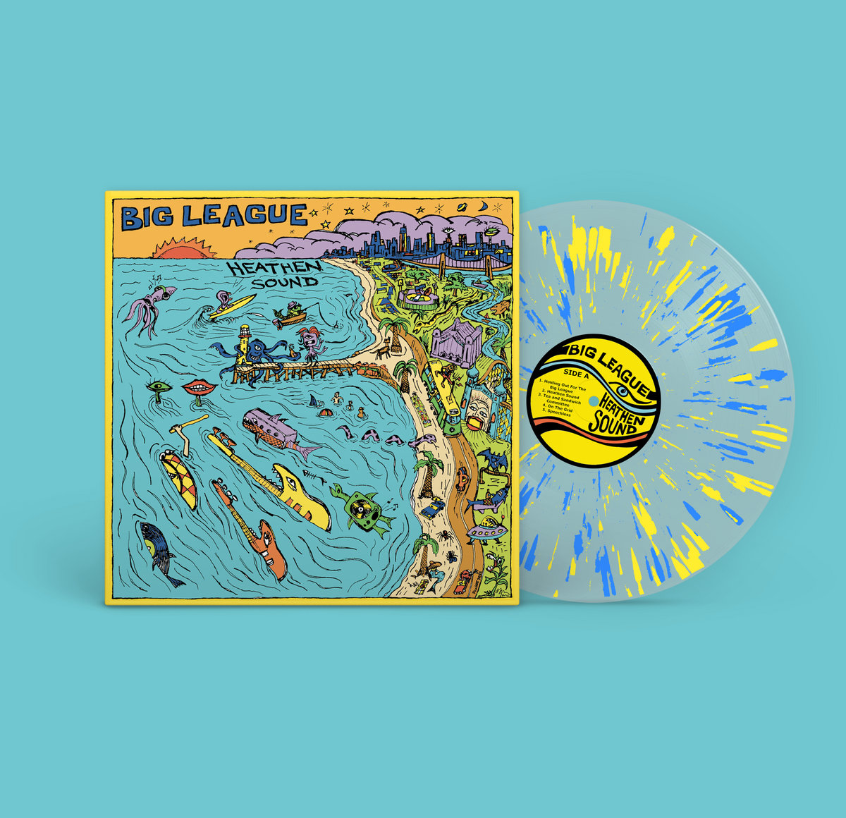 Big League - Heathen Sound (album) | Big League | Bellissimo Fingers
