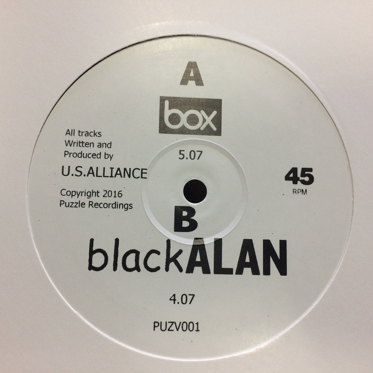 Black Alan - U.S Alliance -12" Vinyl | Dem 2 - New York Soundclash Records