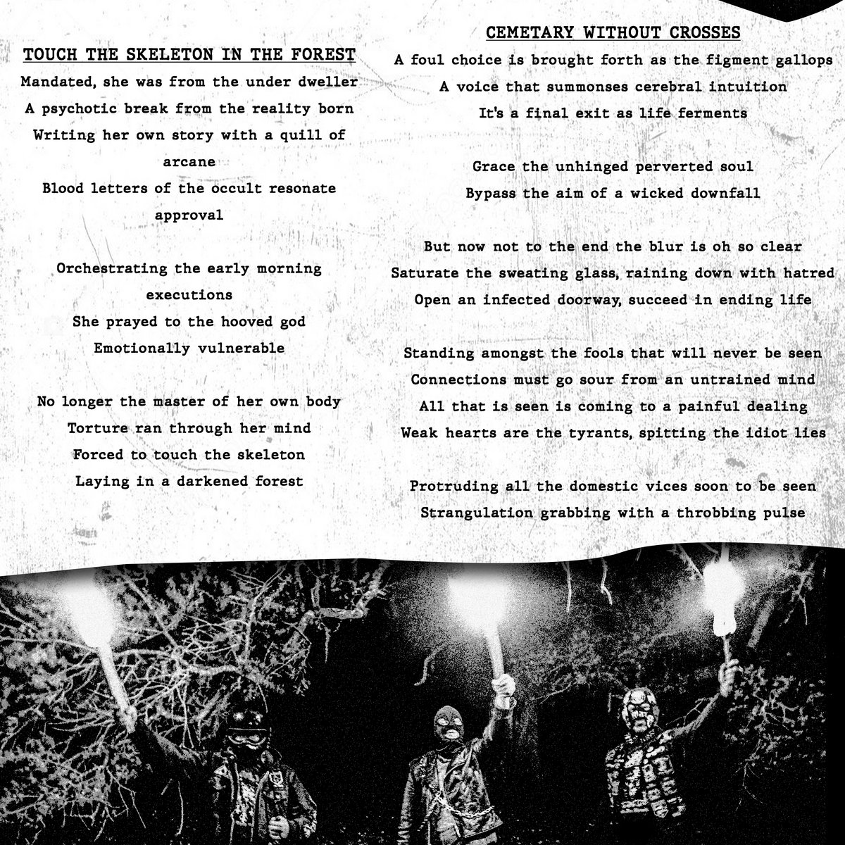 Touch the Skeleton in the Forest | Mordant Rhed