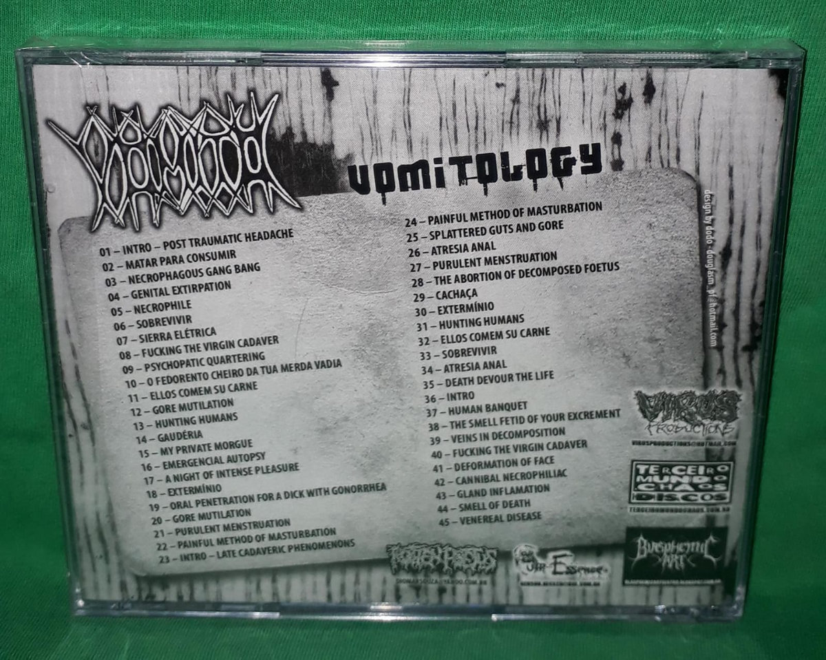VÔMITO: Vomitology - CD Compilation | Rotten Foetus Records