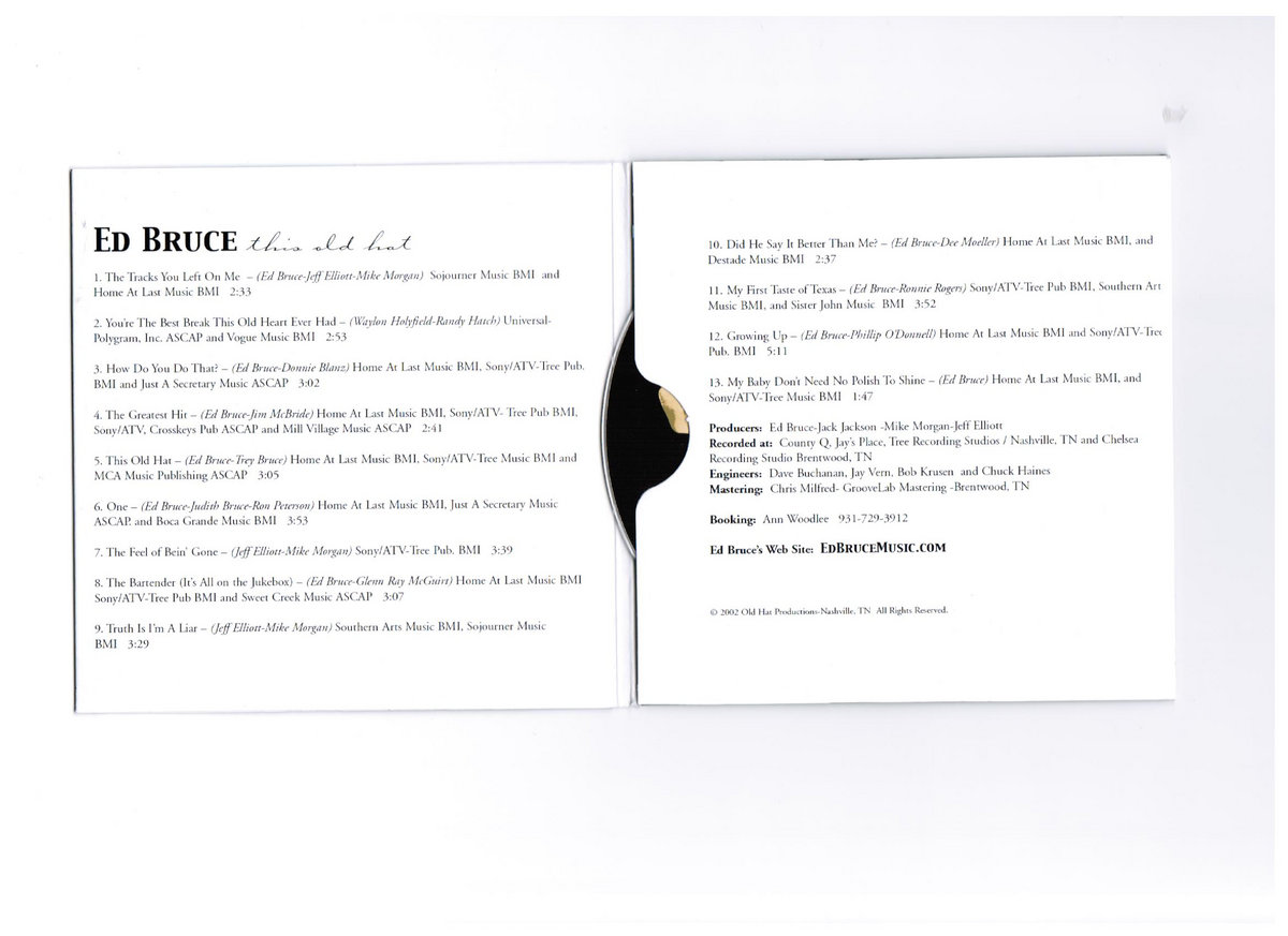 This Old Hat | Ed Bruce | Ed Bruce - OHP