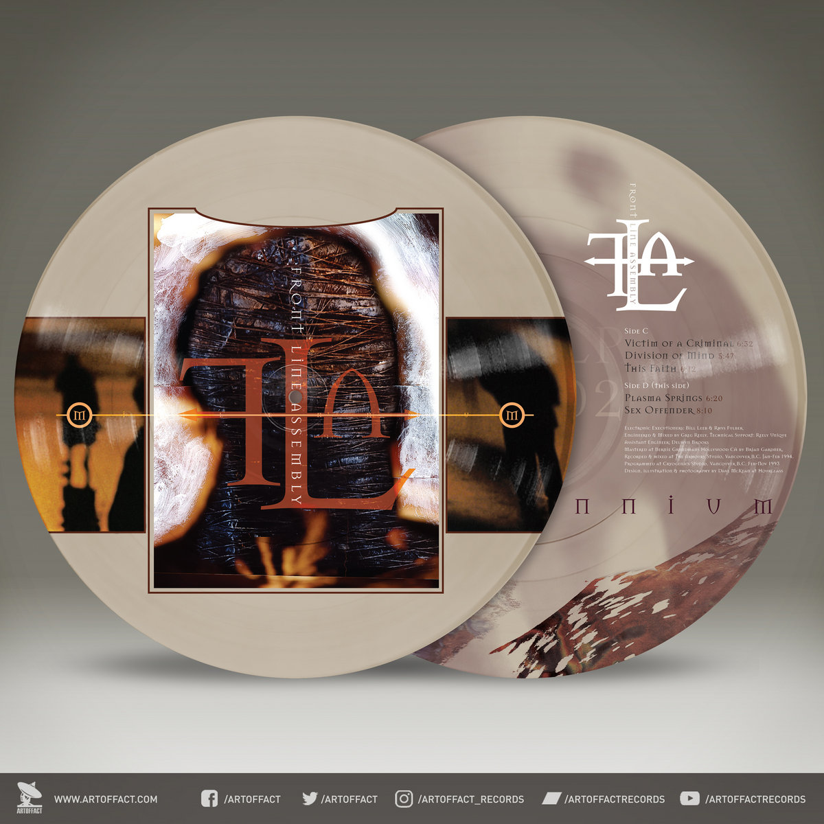 FLA: Millennium 2024 2LP Picture Disc | Front Line Assembly