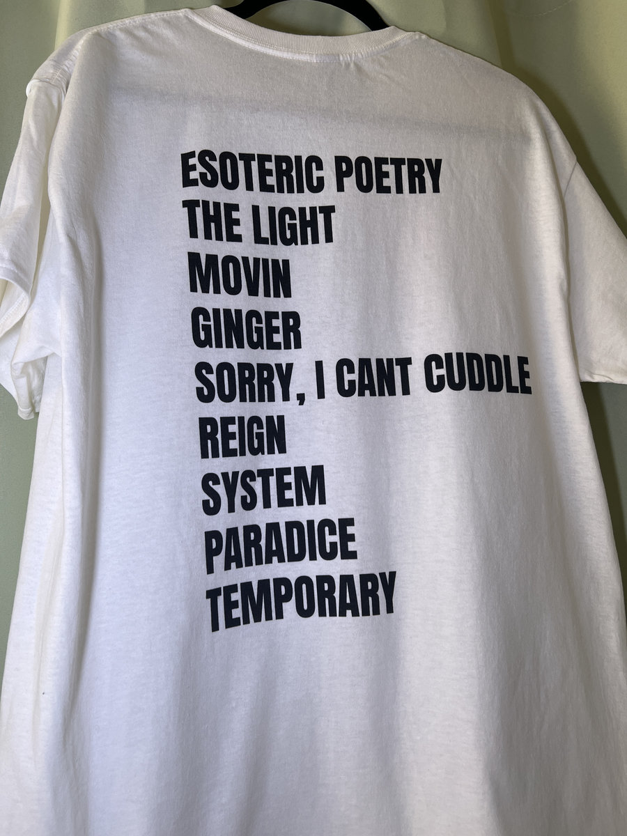 ESOTERIC POETRY TRACKLIST TEE SHIRT | DOM CRUZ