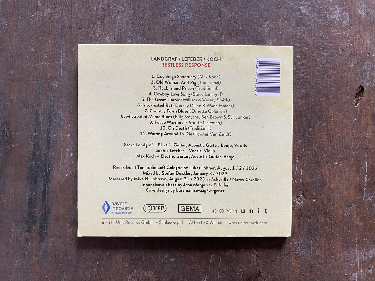 Restless Response | Steve Landgraf, Sophia Lefeber, Max Koch | Landgraf ...