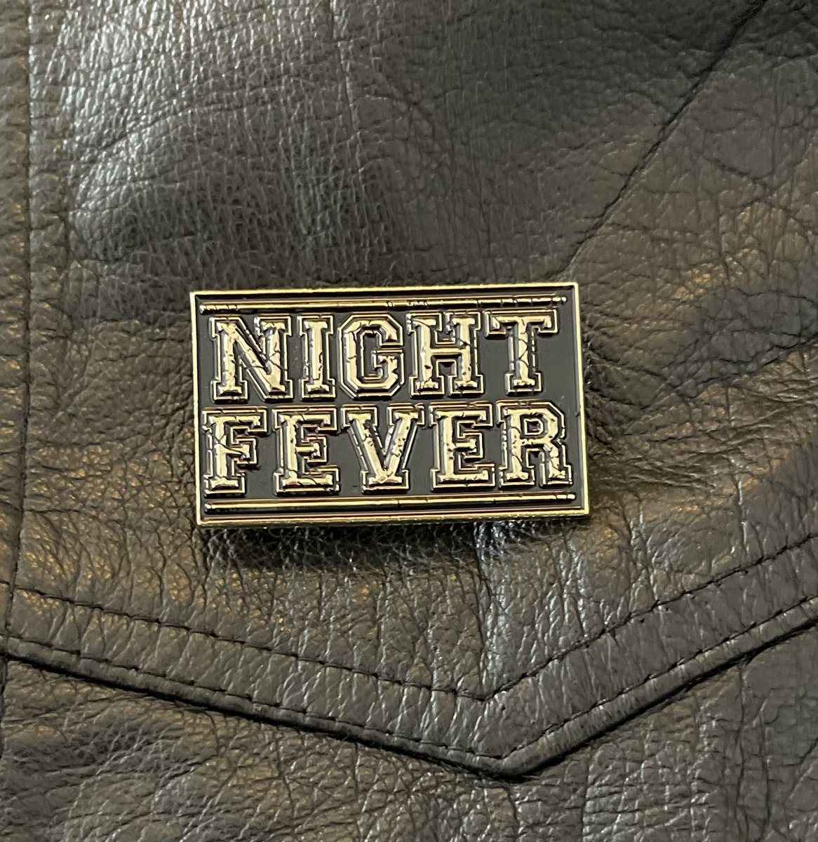 Night Fever logo metal pin | Night Fever