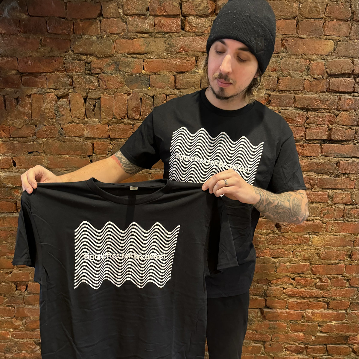 Wavy Shirt | Cigarettes for Breakfast