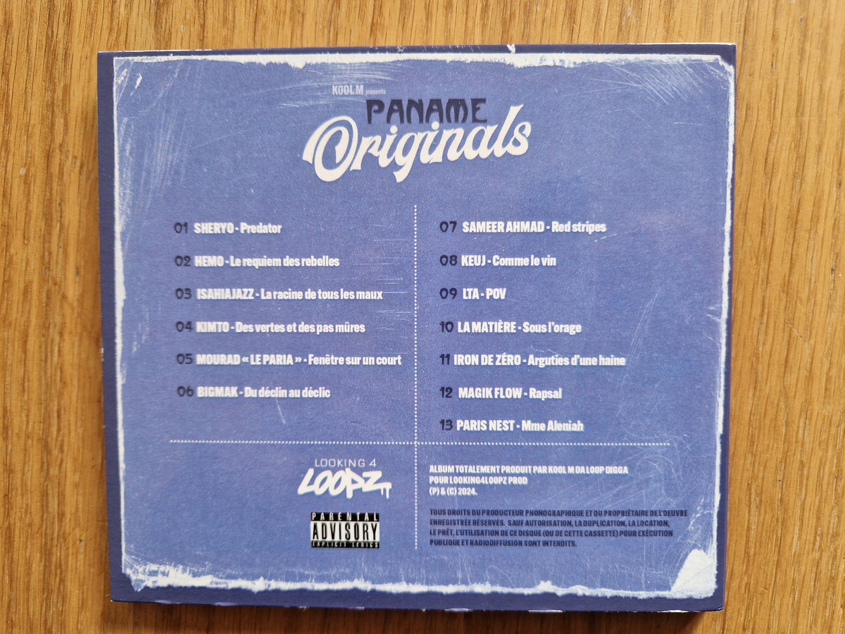 Paname Originals | Kool M Da Loop Digga | Kool M da loop digga