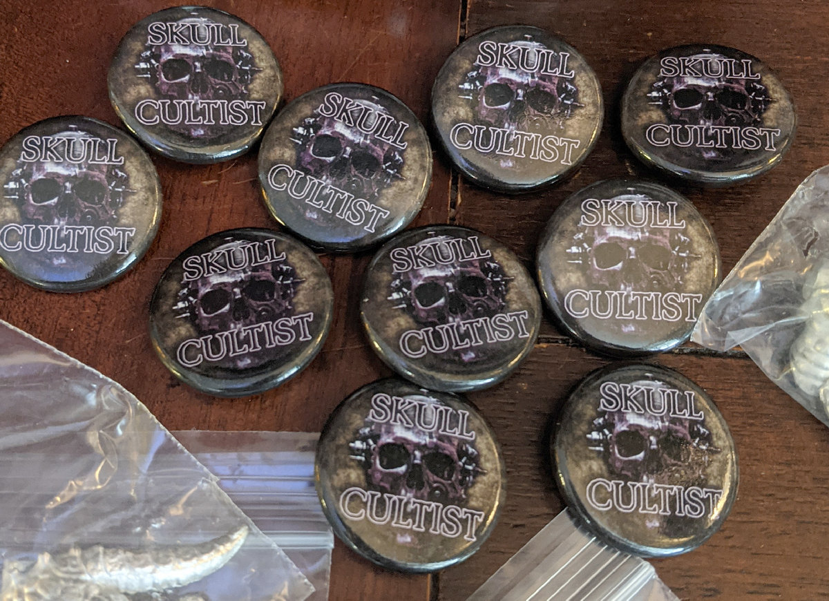 Skull Cultist Button | Skull Cultist