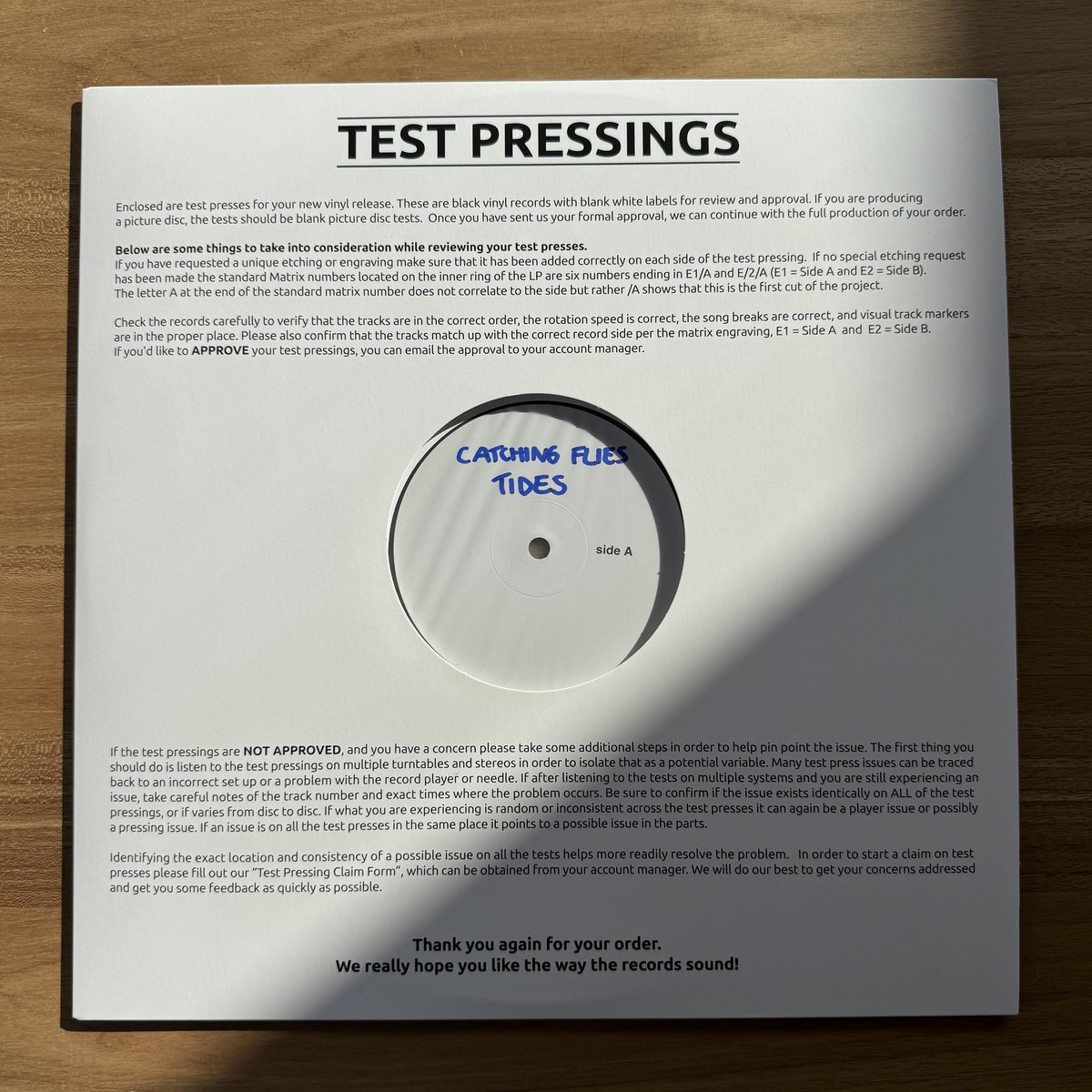 Tides | Catching Flies