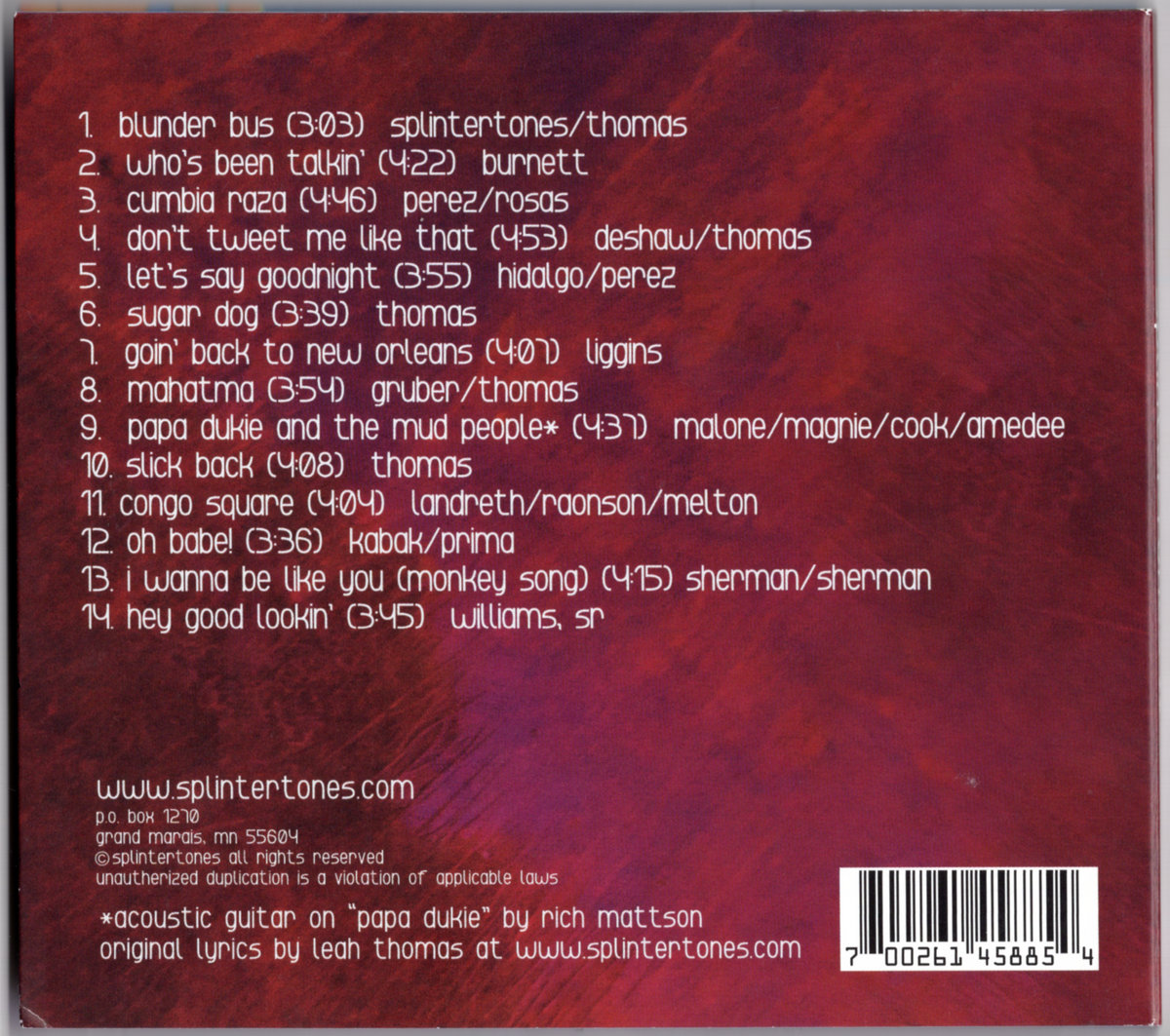 Splinter Tones II | Splinter Tones | The Splints