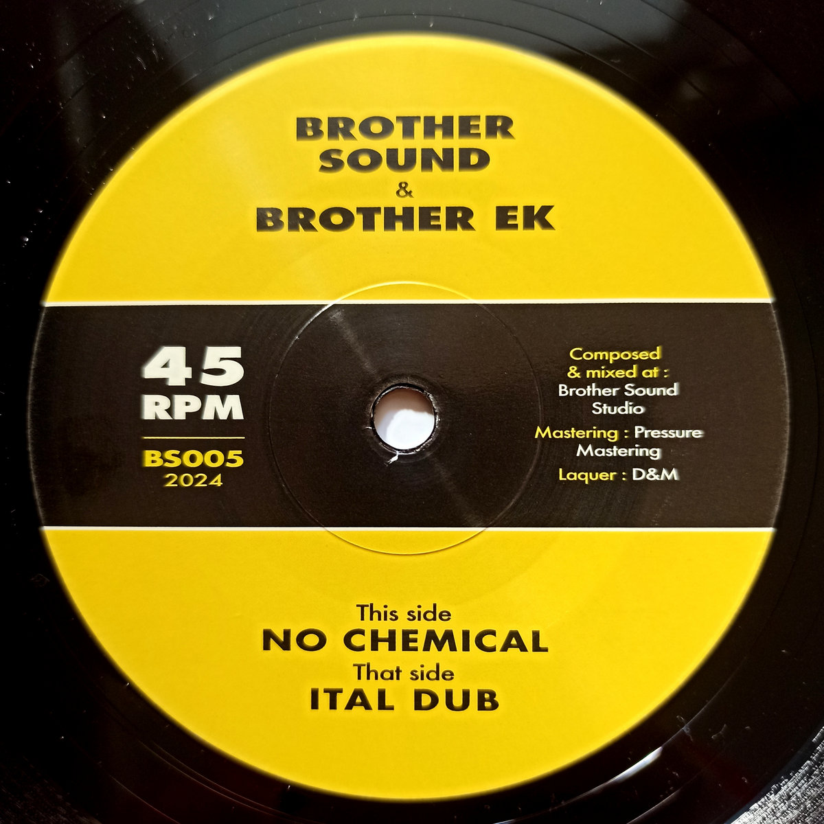 BS005 - 7" No Chimical - Brother EK (extract) | brother sound, brother ...