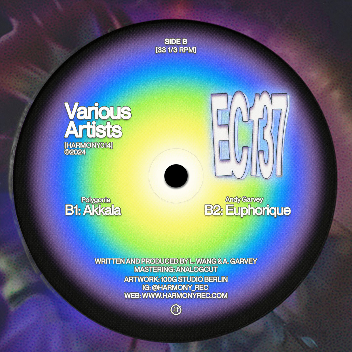 EC137 | Various Artists | Harmony Rec.