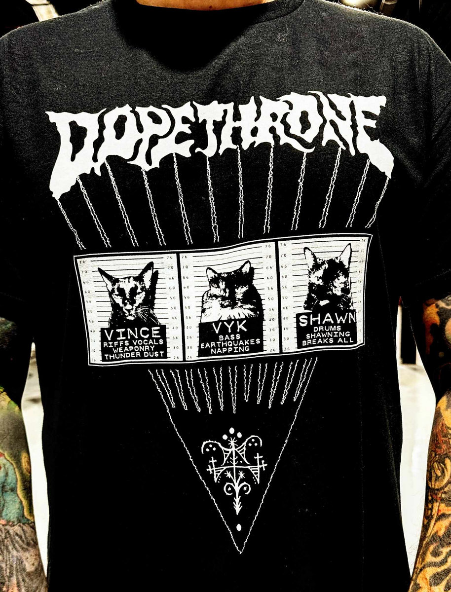 MUGSHOT CAT - Black edition | DOPETHRONE