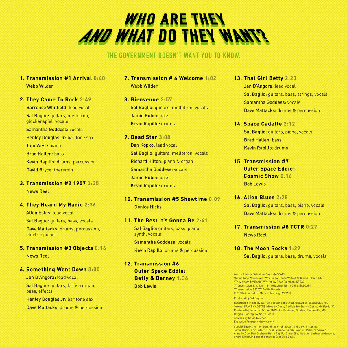 Songs from They Came To Rock | The Amplifier Heads