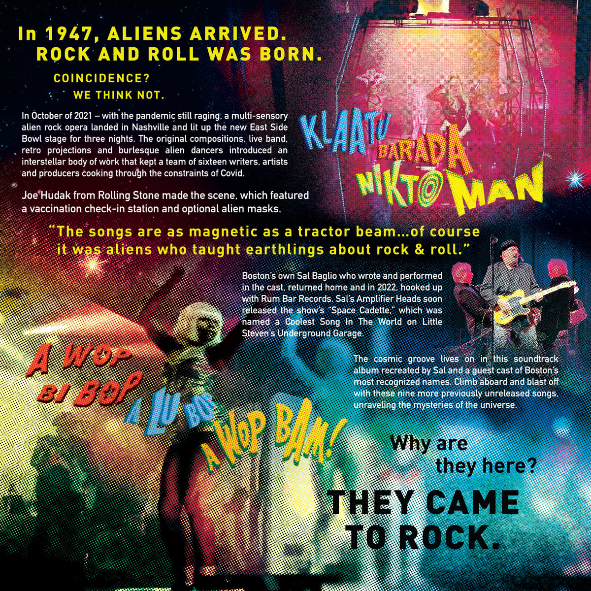 Songs from They Came To Rock | The Amplifier Heads