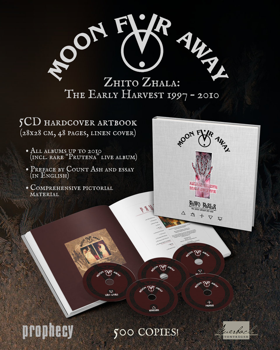 Moon Far Away - Zhito Zhala: The Early Harvest 1997-2010 - Artbook 5-CD ...
