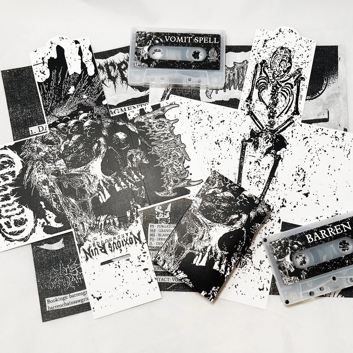 Split Tape with Barren | Vomit Spell