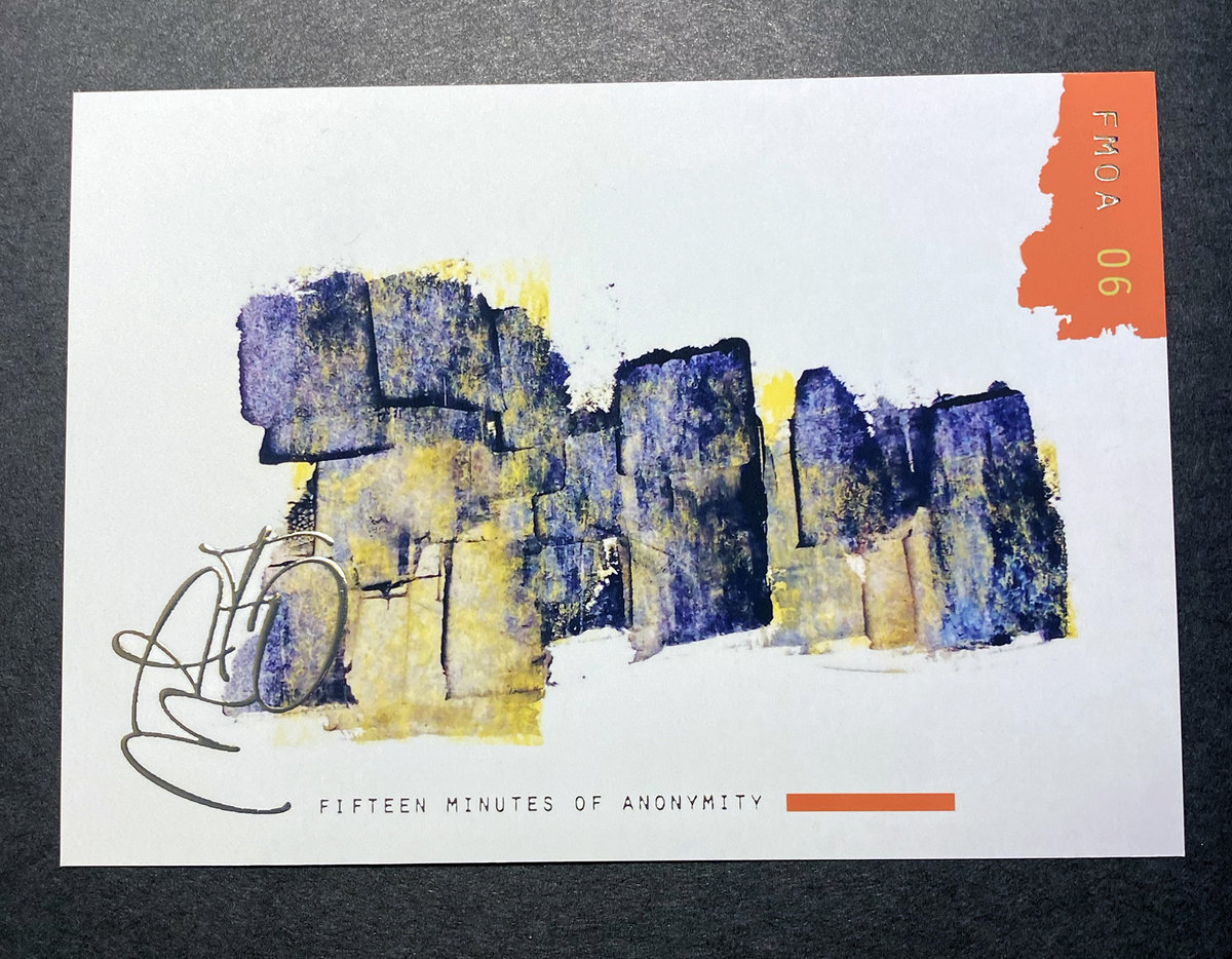 ltd. ed. 100 'Destiempo' audio postcard | Thomas Bey William Bailey