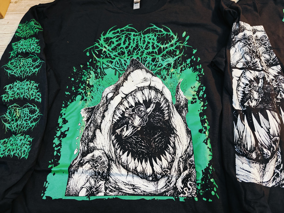GUTTURAL SLUG Miocene Monster Slams Longsleeve | coyoterecords