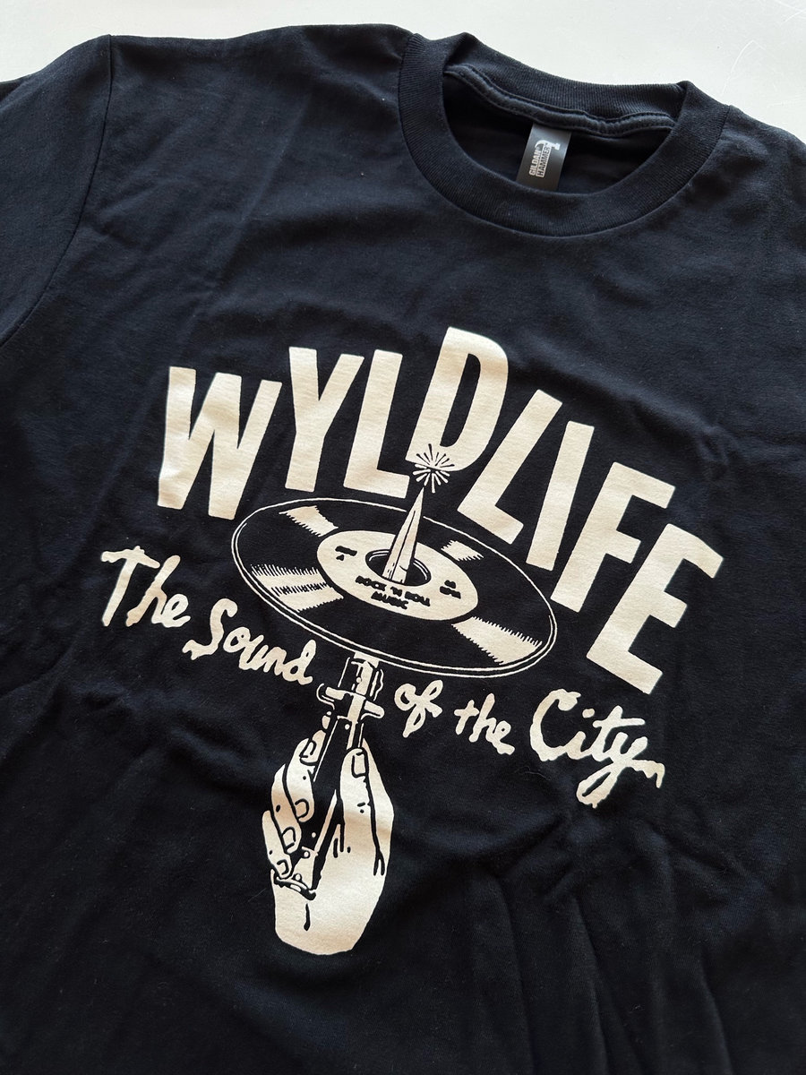 WYLDLIFE x Mike Krol Tee (Vanilla Cream on Pitch Black) | WYLDLIFE