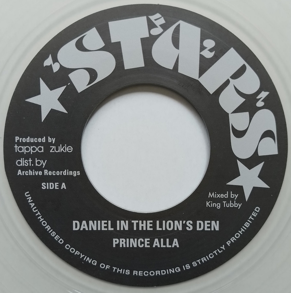 PRINCE ALLA - DANIEL IN THE LION'S DEN / VERSION (Stars / Archive ...