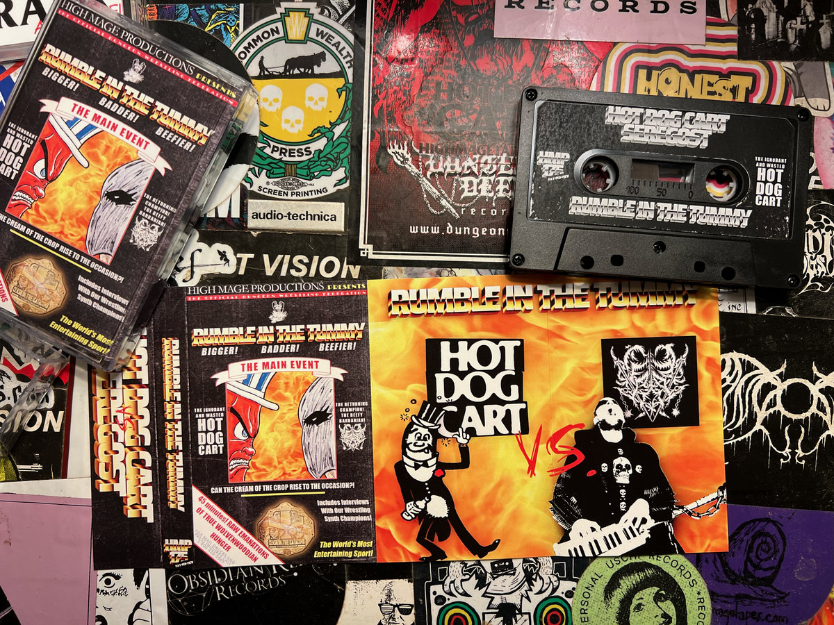 RUMBLE IN THE TUMMY | Hot Dog Cart VS Seregost | High Mage Productions