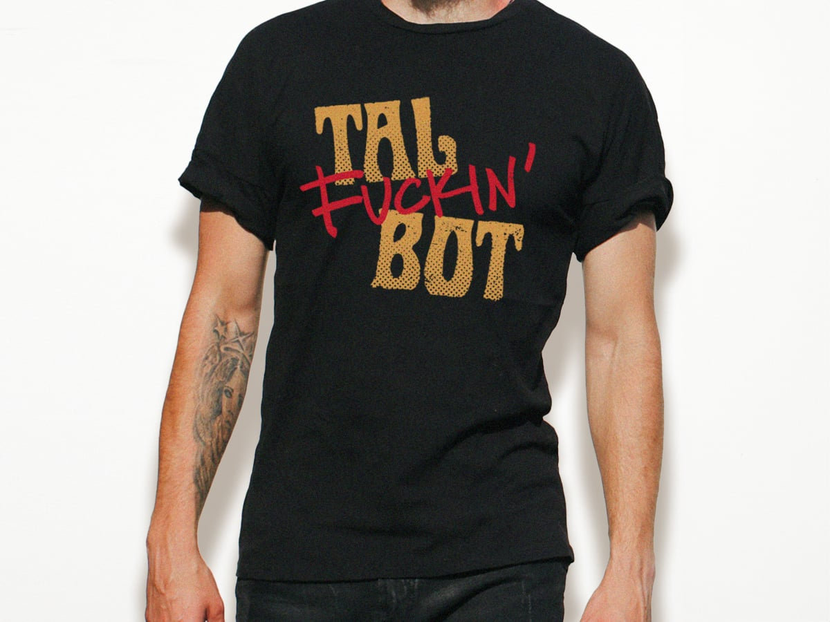 "Tal/bot" design T-shirt | Talbot