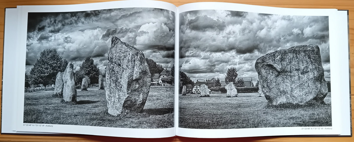 Megaliths limited photobook, a4 hardback, 88 pages, numbered and signed ...