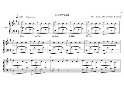 Forward - Piano Sheet | Samyula