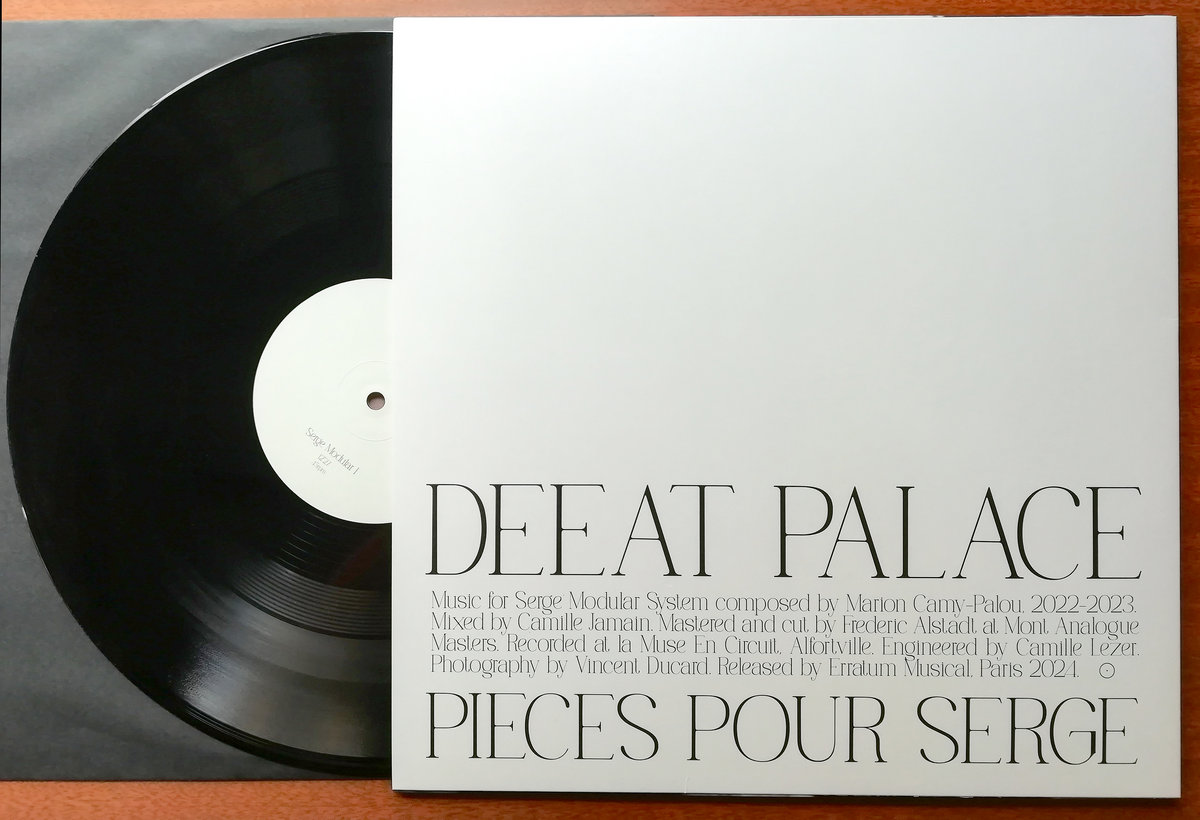 PIECES POUR SERGE | DEEAT PALACE | ERRATUM MUSICAL