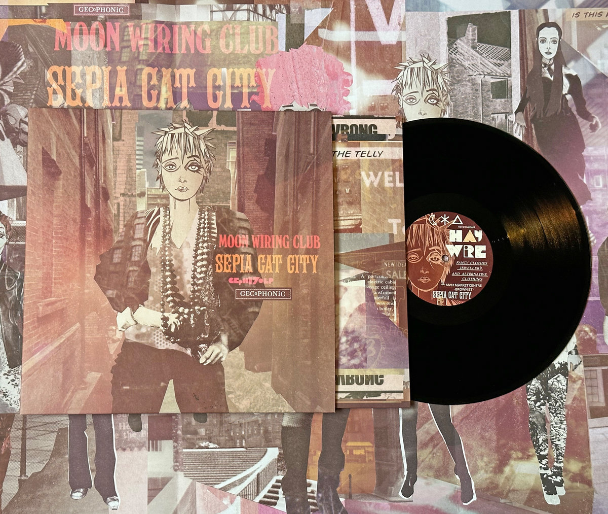 Sepia Cat City | Moon Wiring Club