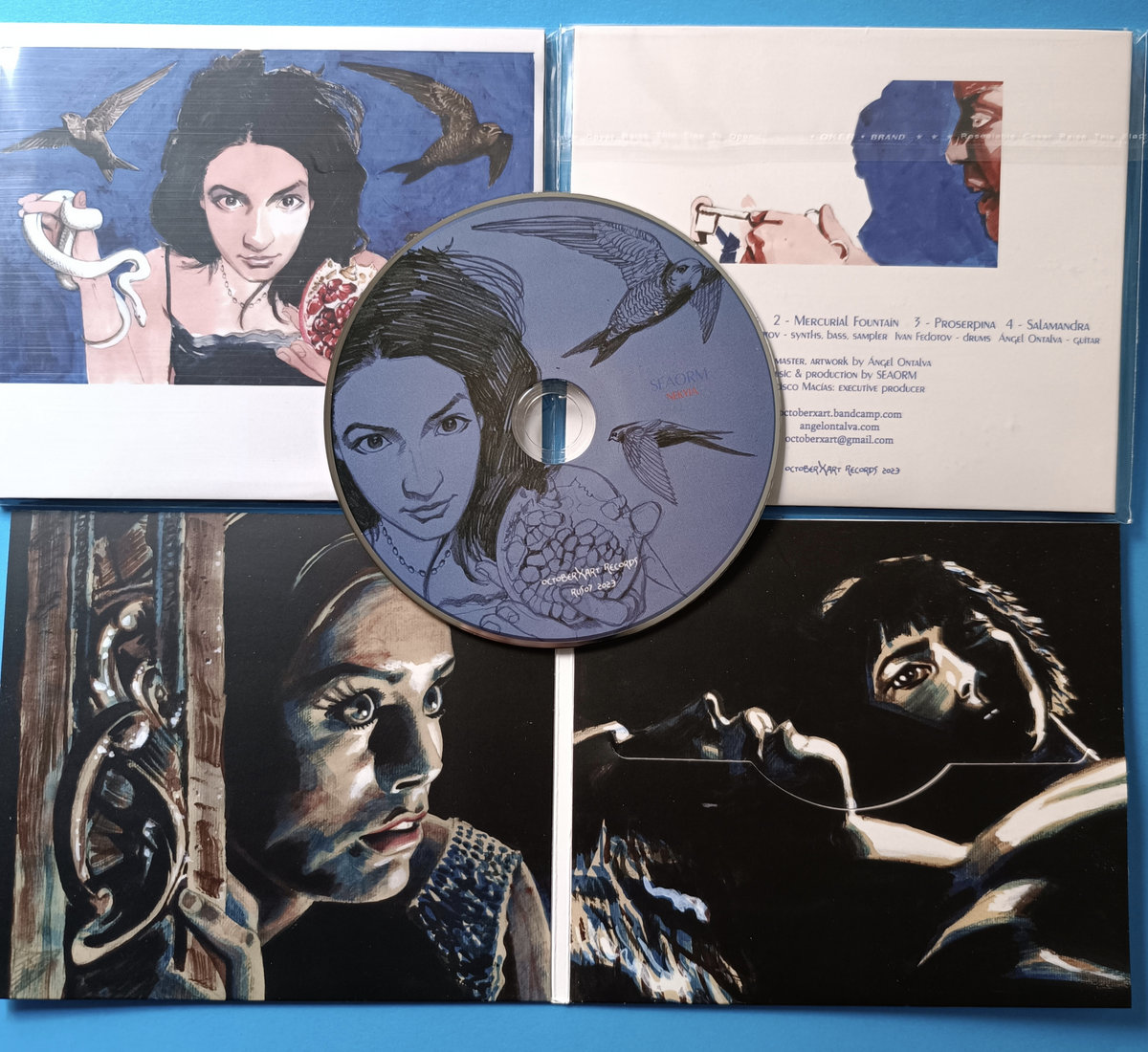 Nekyia / official CD digifile | Seaorm | octoberXart records